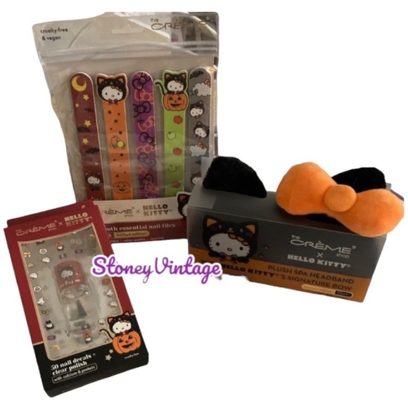 Hello Kitty | Makeup | Hello Kitty Halloween Spa Headband Nail Files ...